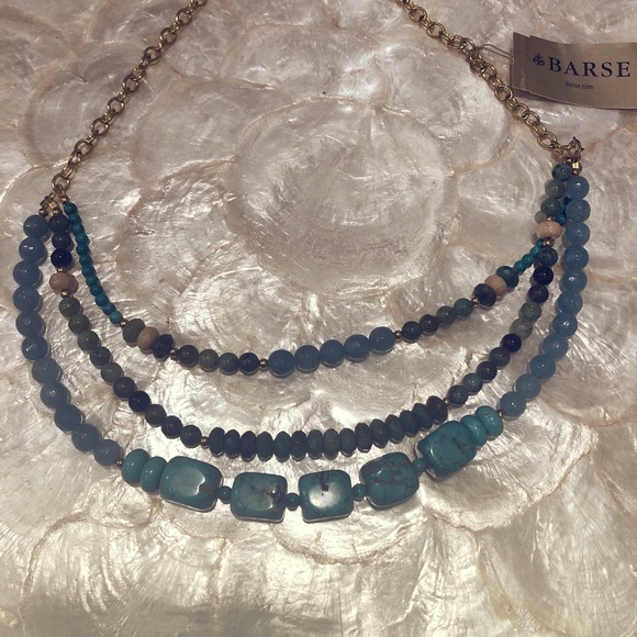 Studio Barse | Jewelry | Barse Precious Stone Necklace | Poshmark
